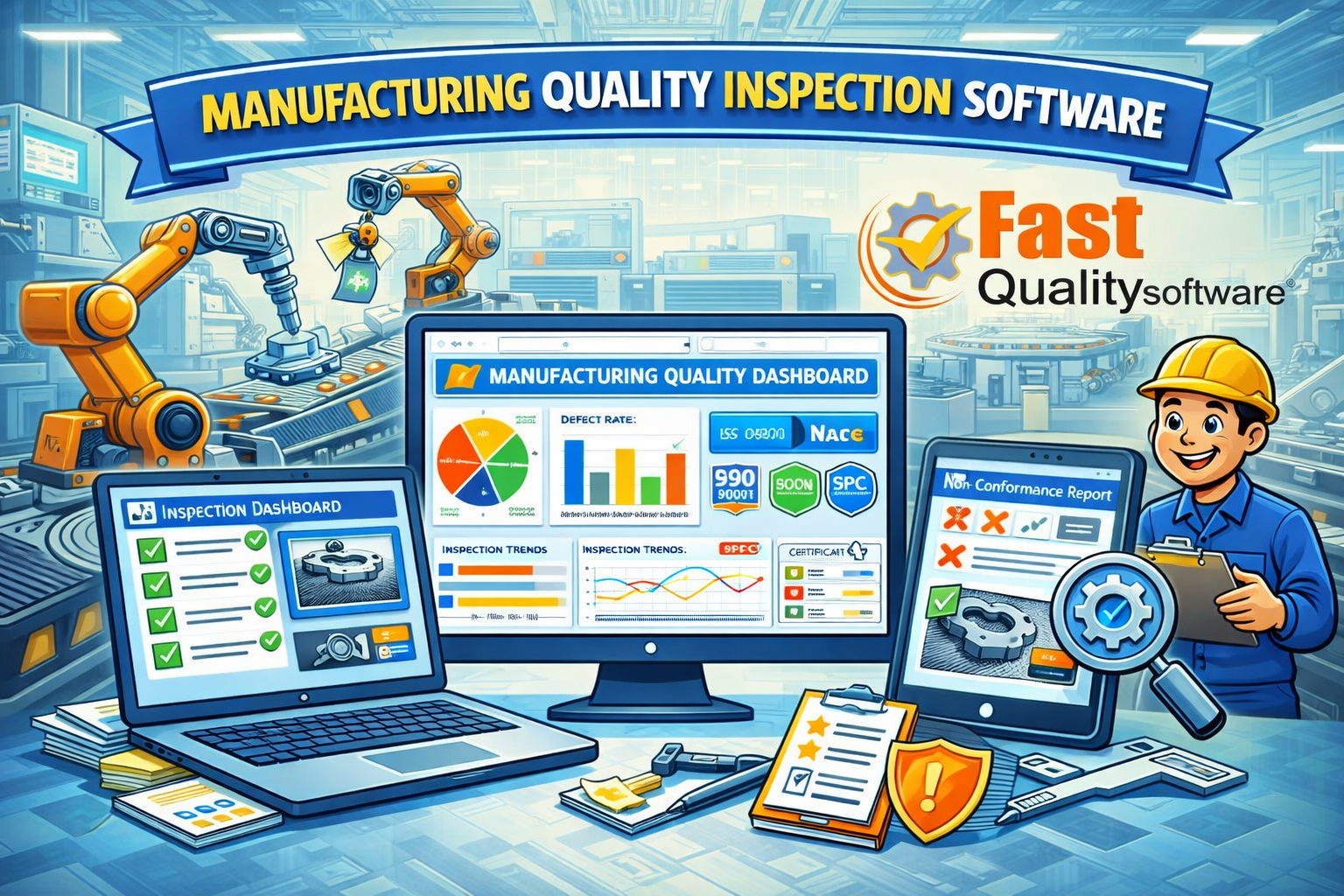 Manufacturing Quality Inspection Software - Fastquality