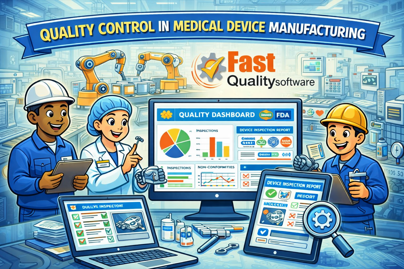 Quality Control in Medical Device Manufacturing - Fastquality